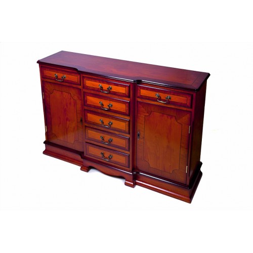 Reproduction Sideboards in Mahogany or Yew Wood Finishes | Reproduction ...
