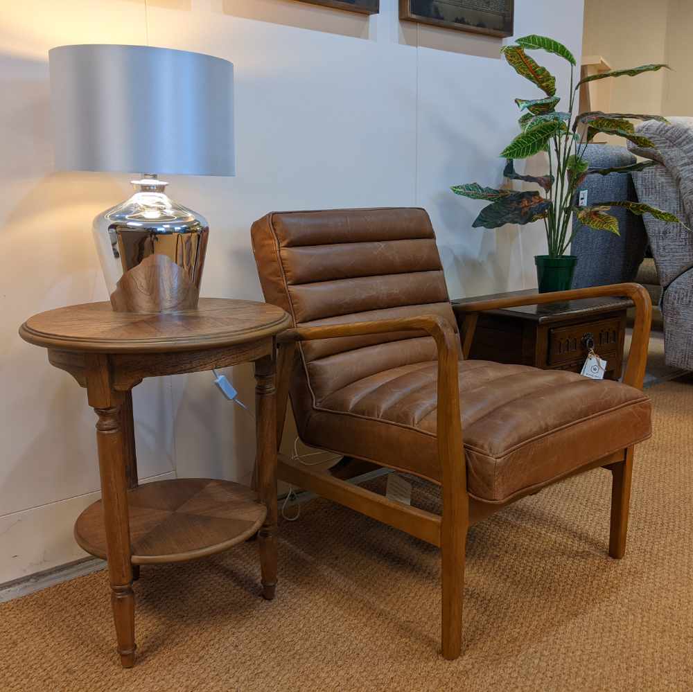 Datsun leather armchair store